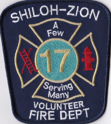 Shilo-Zion Fire Department Firefighter Patch | eBay