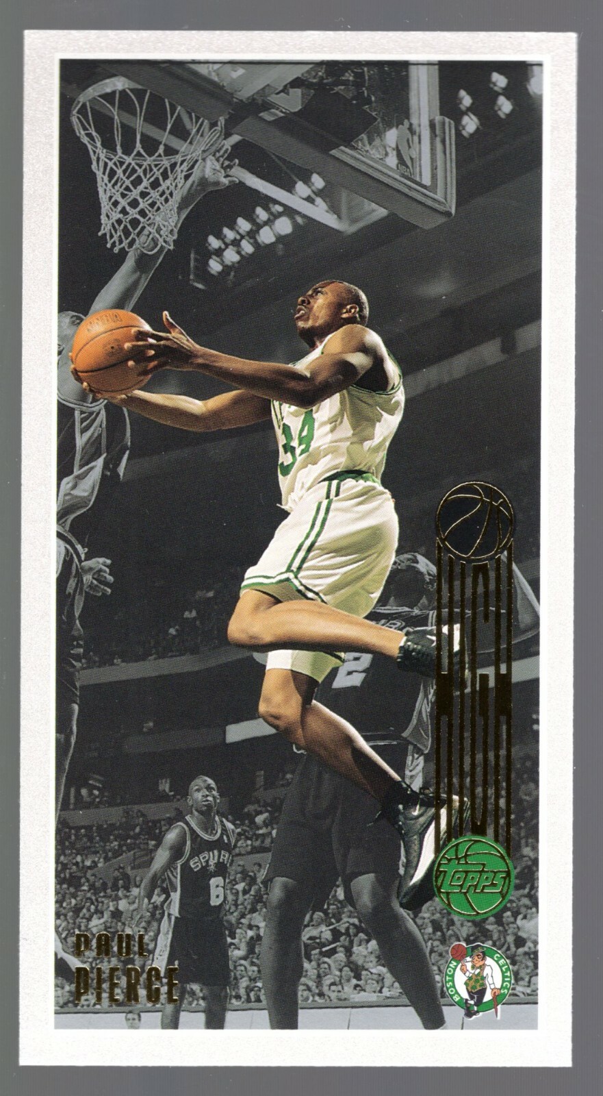 2001-02 TOPPS HIGH TOPPS PAUL PIERCE CARD #47 **NM-MT** BOSTON CELTICS ...