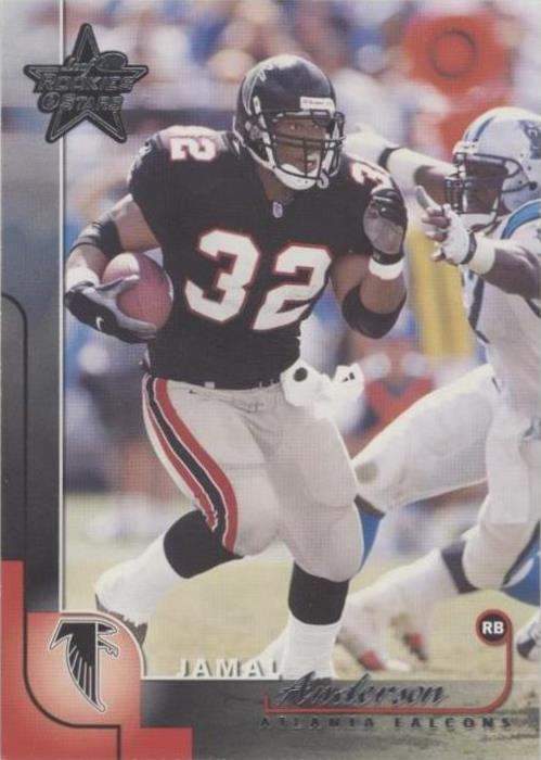 2000 Leaf Rookies & Stars Jamal Anderson #4 for sale | eBay