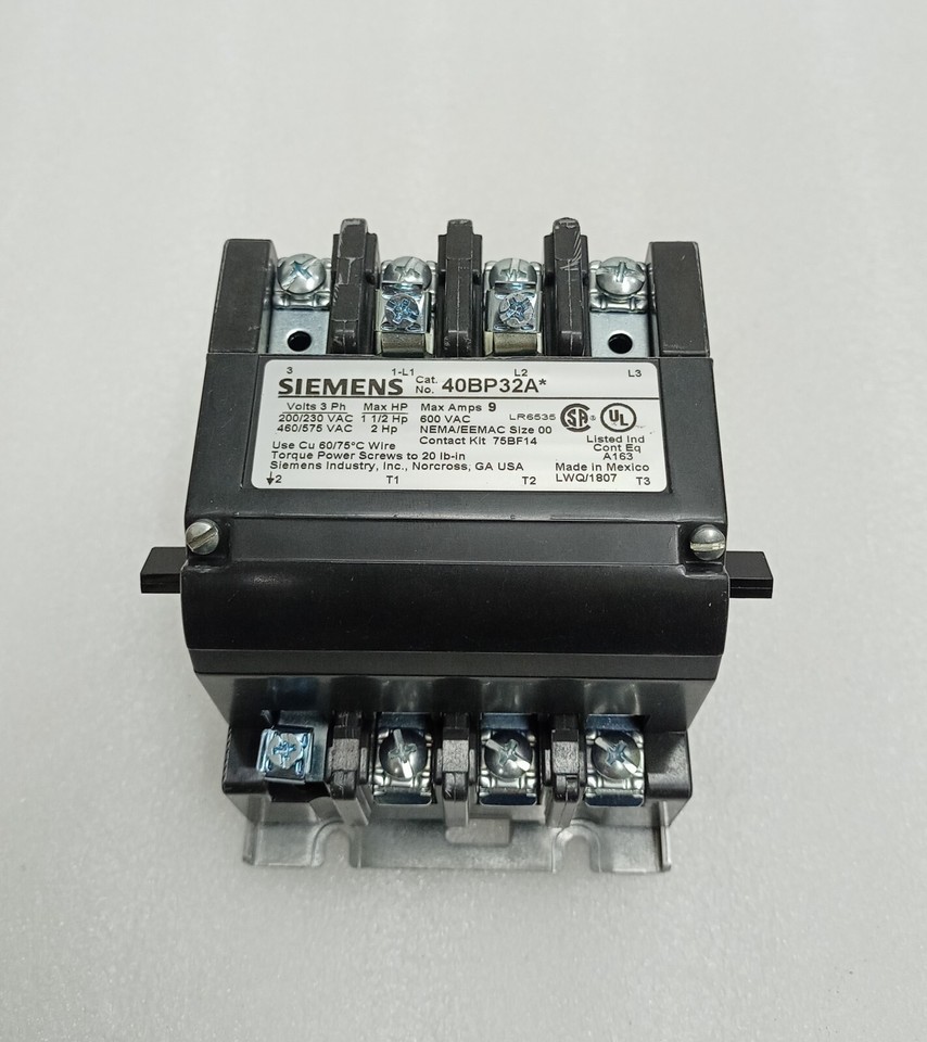 SIEMENS 40BP32AA CONTACTOR (EXPEDITED ) | eBay Australia