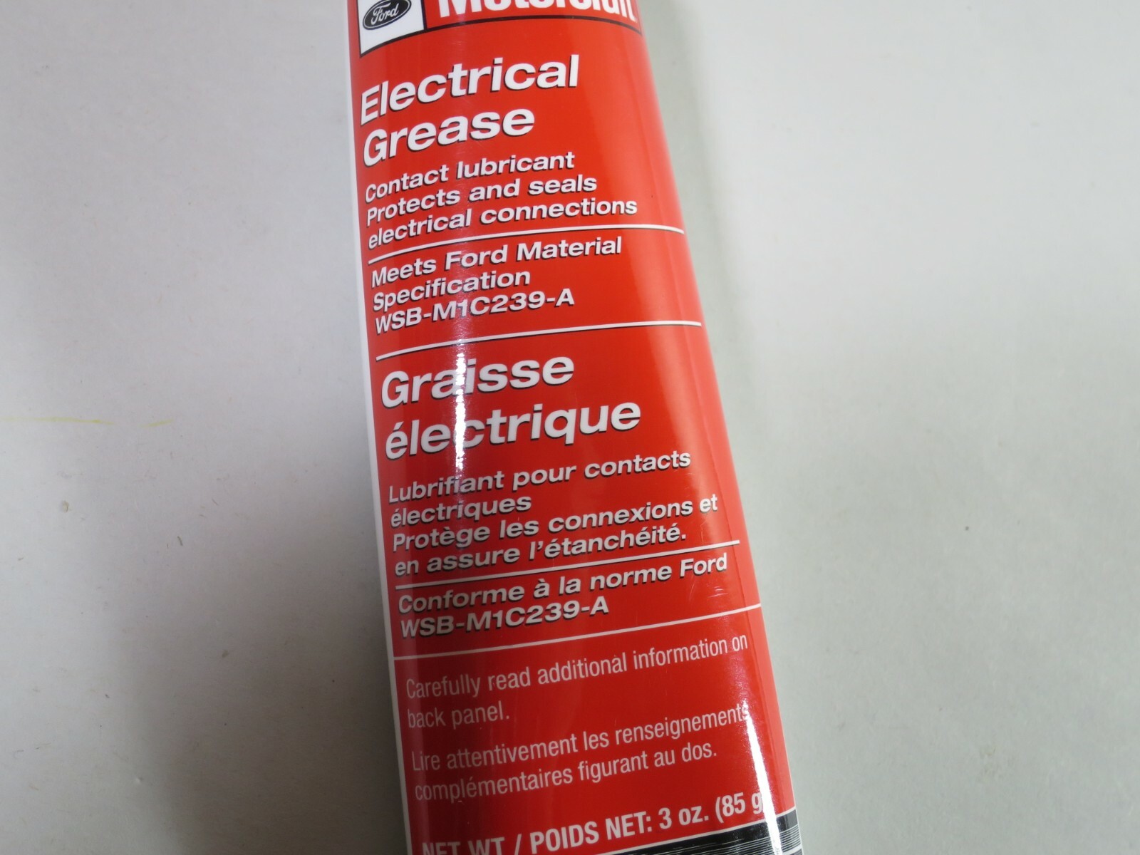 Ford Motorcraft XG-12 Electrical Grease 3oz Contact Lubricant Protect ...