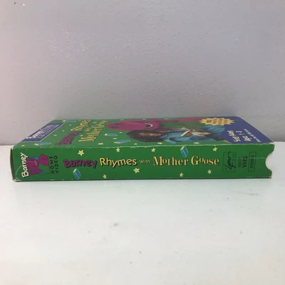 Barney & Friends Rhymes Mother Goose VHS | Grelly USA