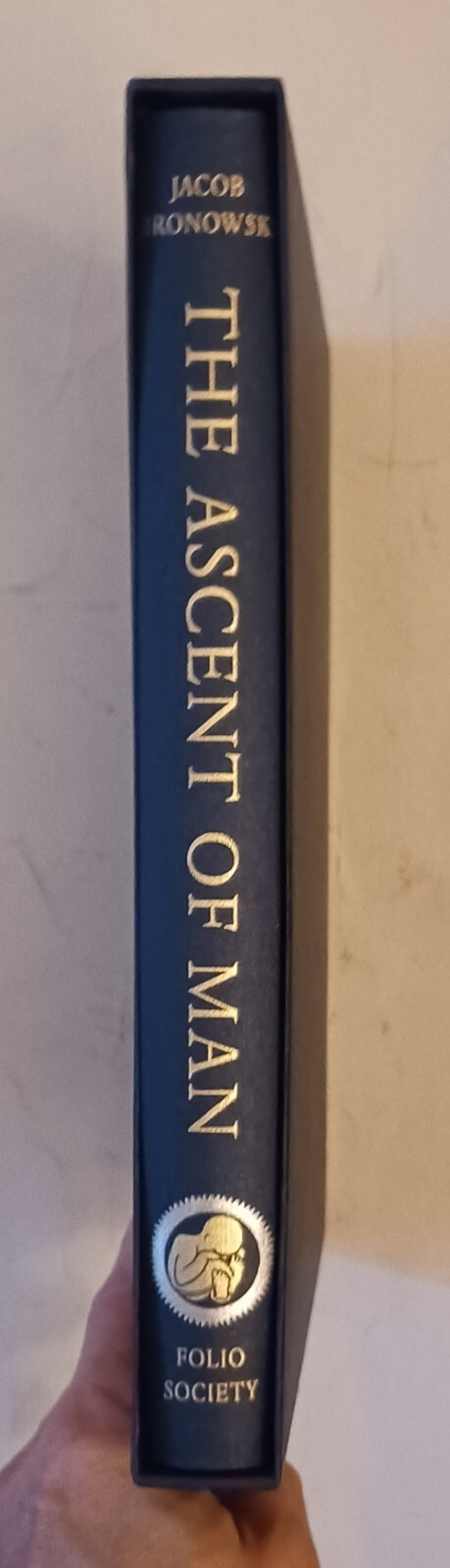 Ascent of Man Jacob Bronowski Folio Society HC Slipcase 2012 Science History | eBay