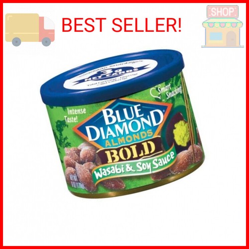 Blue Diamond, Almonds, Bold Wasabi & Soy, 6oz Can (Pack of 2)2 | eBay