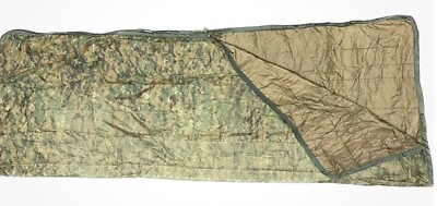 USMC Issue Poncho Liner w/ Zipper, Woobie, USGI US Military Sleeping ...
