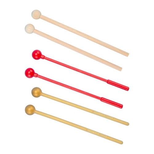 2 Pieces Percussion Mallets Instrument Accessories for Chime Bells ...