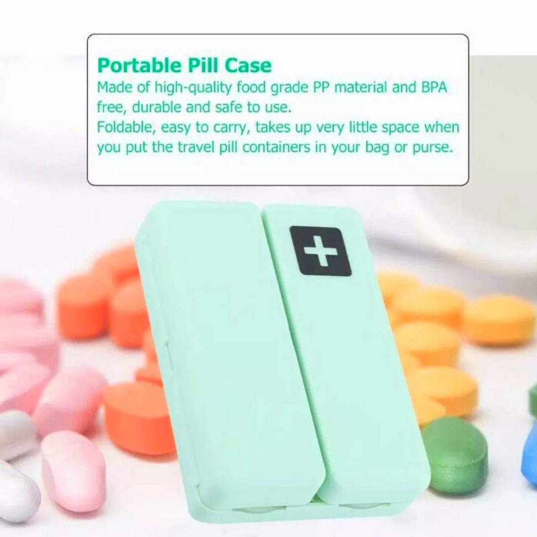 7 Day Pill Storage Magnet Box Medicine Container Holder Dispenser Case ...