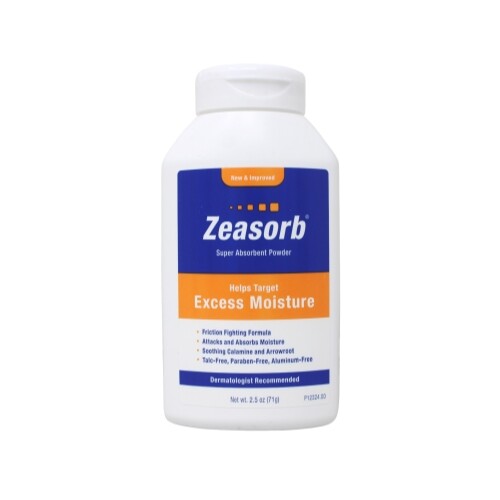 Zeasorb Prevention Super Absorbent Powder Foot Care 2.5 Ounce Bottle ...
