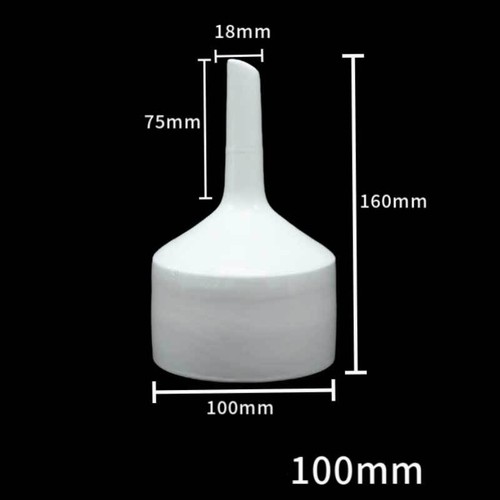 100mm Porcelain Buchner Funnel Ceramic Porous Filter Funnels Laboratory ...