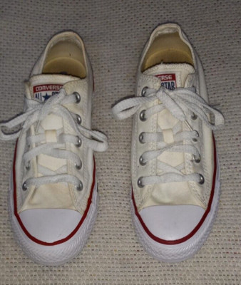 Converse Unisex All Star Chuck Taylor M7652 White Shoe Men’s Size 4 ...
