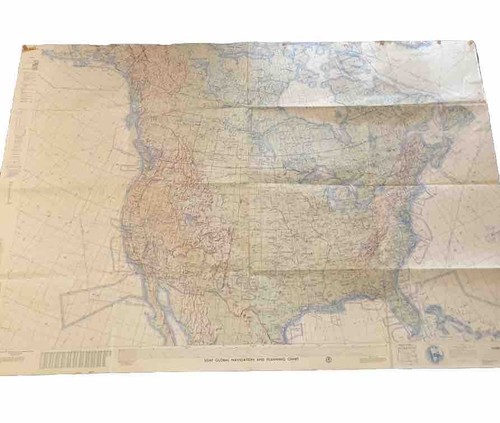 VTG GNC 2 Edition Global Navigation Planning Chart 1959 Aeronautical ...