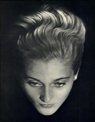 1930 1934 Original MAN RAY Wavy Hair Model Head Float In Space Art ...