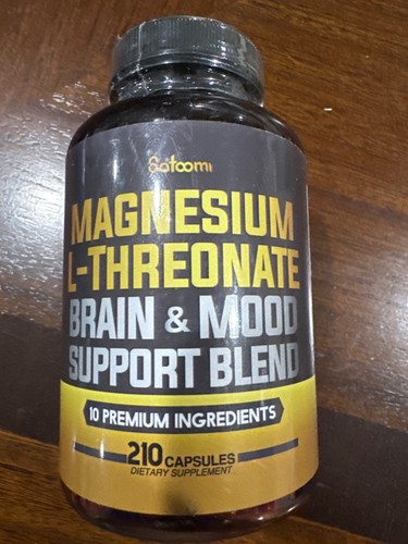 Magnesium L-Threonate Brain & Mood Support Blend 210 caps by Satoomi | eBay