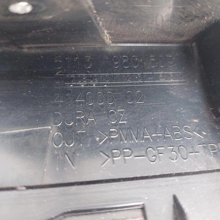 MINI COOPER R56 Front Windshield Trim 9801509 2.00 Diesel 2012 32218934 ...