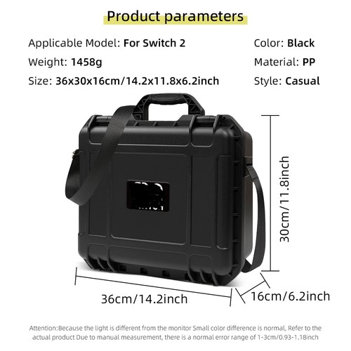 Console Explosion Proof Safety Case Portable Carrying Case for Nintendo ...