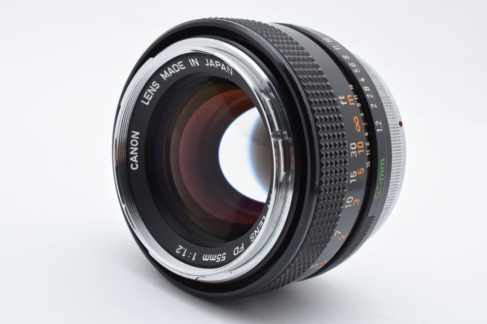 Canon FD 55mm f/1.2 Silver Chrome Nose O Lens From Japan *Exc+5* #4316 ...