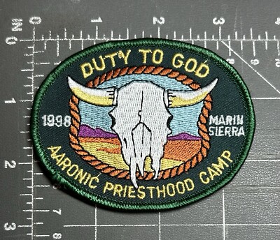 Boy Scouts BSA Marin Sierra 1998 Aaronic Priesthood Camp LDS Church ...