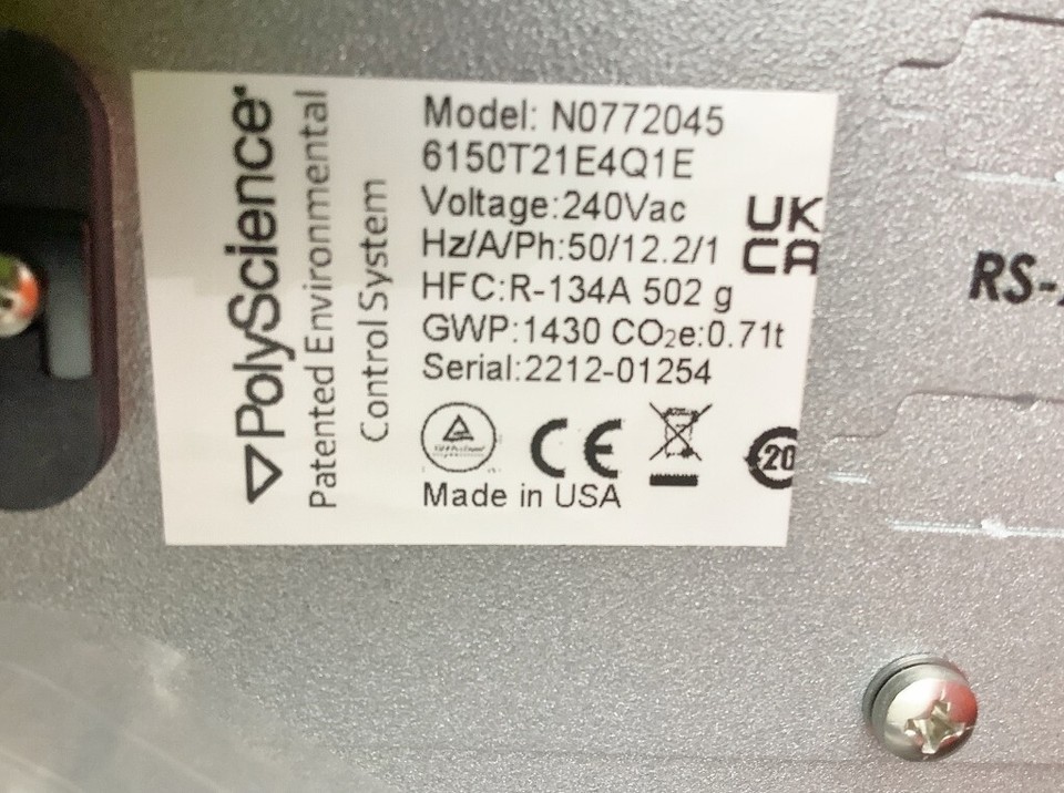 Polyscience Chiller Whispercool TESTED with Warranty SEE VIDEO | eBay