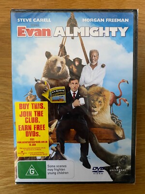 Evan Almighty DVD Region 4 New & Sealed Steve Carell | eBay Australia