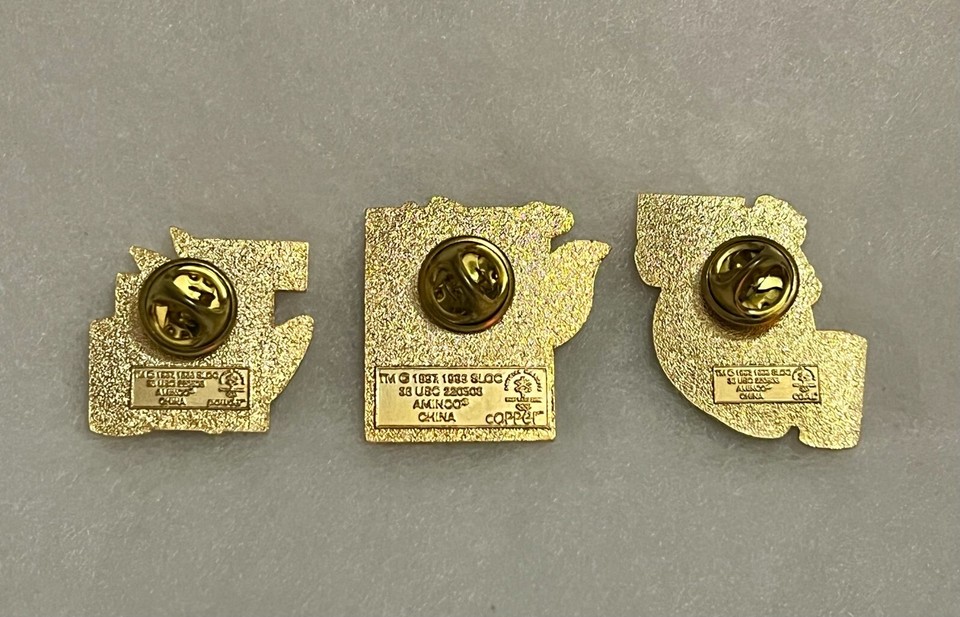 2002 Salt Lake City Olympic 3 SMITH'S Milk Pins Powder Copper Coal ...