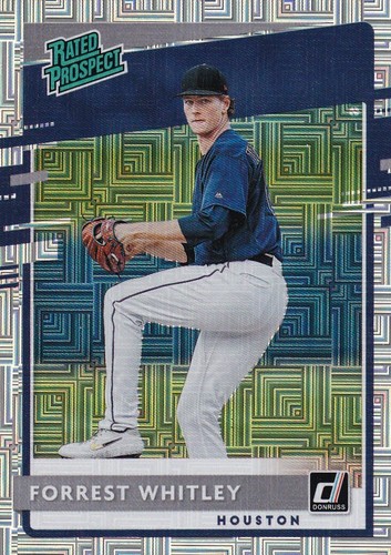 2020 DONRUSS VECTOR PARALLELS RC FORREST WHITLEY HOUSTON ASTROS - H565 ...