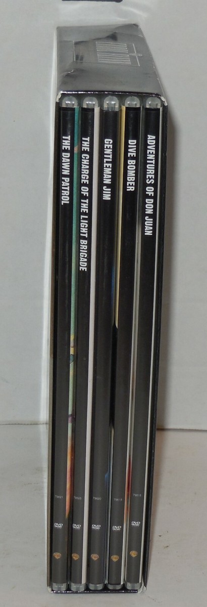 Errol Flynn The Signature Collection 2 Dvd 2007 5disc Errol Flynn DVDs