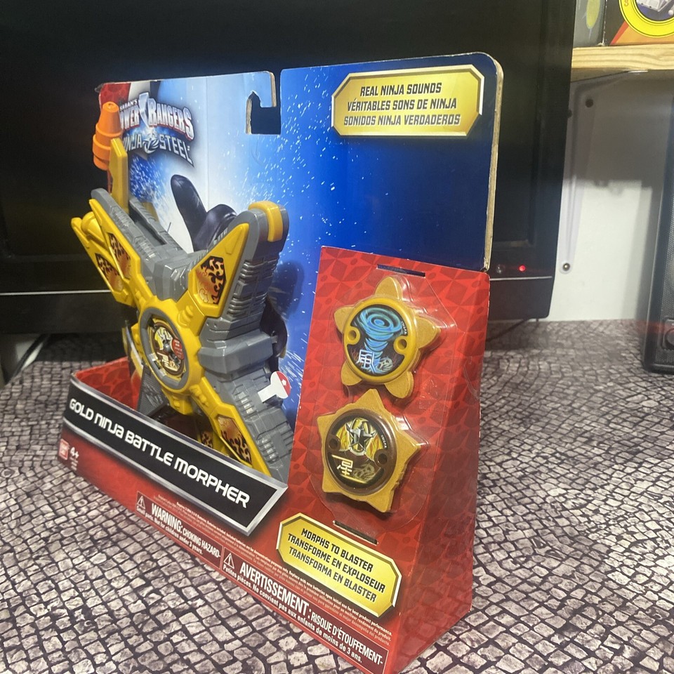 Power Rangers Ninja Steel Gold Ninja Battle Morpher Ninja Stars ...