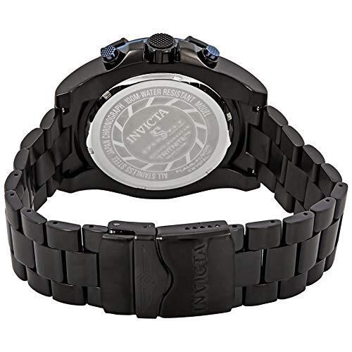 Invicta Speedway Viper 28022 Men's Double Black Stainless Chronograph ...