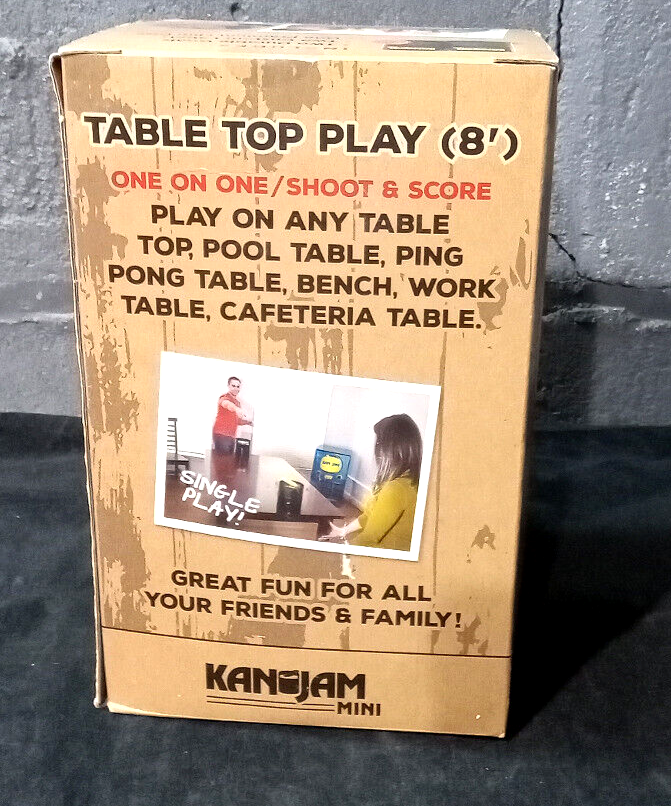 Kan Jam Mini Indoor/Outdoor Mini Disc Family Game Portable Fun to play ...