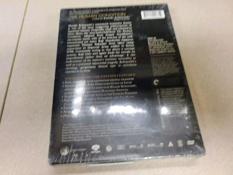 Masaki Kobayashi's "THE HUMAN CONDITION" Criterion Collection 4 DVD ...