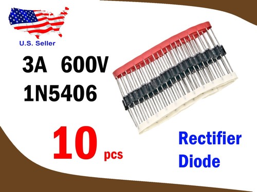 1N5406 (10 pcs) 3A / 600V Rectifier Diode | eBay