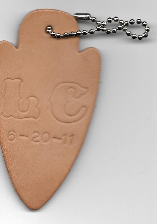 Lewis & Clark Scout Camp Leather Keychain | eBay