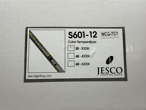 Box of 12 Jesco Light Group S601-12/30 LED Slim Stix 30-3000k NIB | eBay