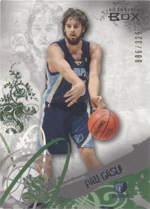 2006-07 Topps Luxury Box - Pau Gasol #16 Green /329 for sale online | eBay