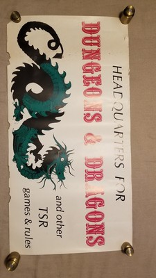 TSR**ADVANCE D&D* POSTER* *EXTREMELY RARE*PLEASE READ DESCRIPTION | eBay
