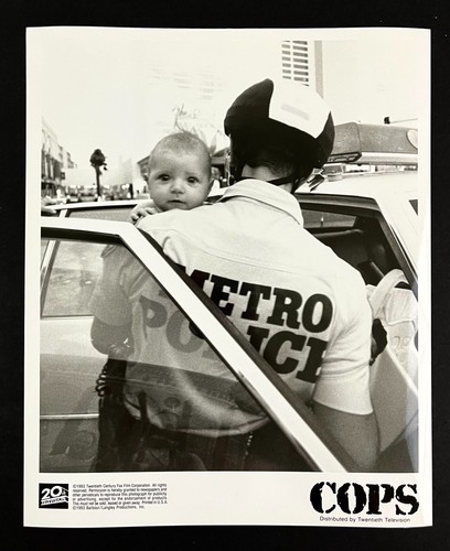 1993 Cops TV Show Series Metro Police Officer Rescues Baby Vintage ...