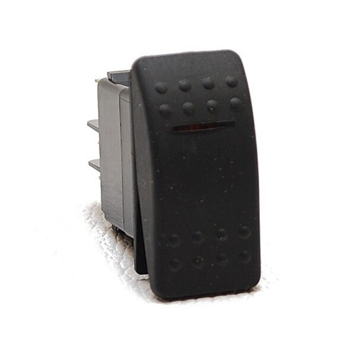 Carling Boat Contura II On/Off Blank Rocker Switch 5 Spade 24V | eBay