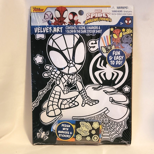 Disney Junior Spidey Spider-man Mini Poster Velvet Art Kit by Tara ...