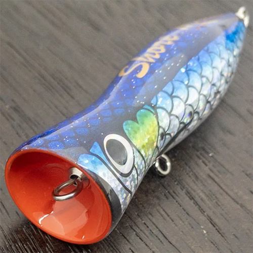 Reef Original Handmade Wood Lure - Popper A-Type 110 (Heavy hook type ...