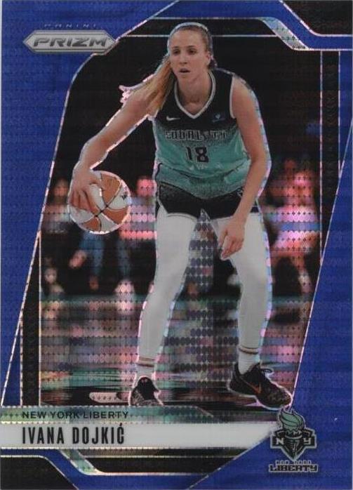 2024 Panini Prizm WNBA - Ivana Dojkic #104 Blue Pulsar Prizm /199 for ...
