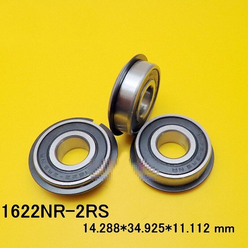 3pcs 1622NR,1622-2RS British system Sealed Ball Bearing 14.288x34 ...