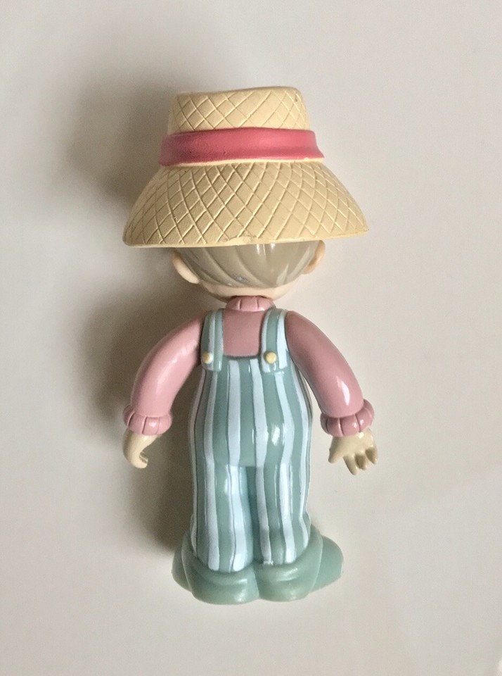🌼 Precious Moments COUNTRY LANE Toy Farm Boy Tommy Figure Barn Plastic ...