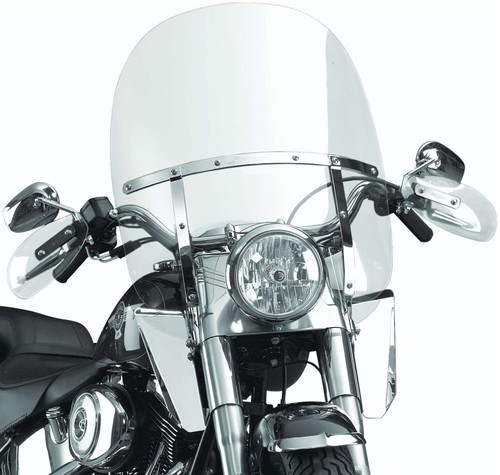 National Cycle 2-Up QR Windshield + Mount For Harley Fatboy Lo FLSTFB ...