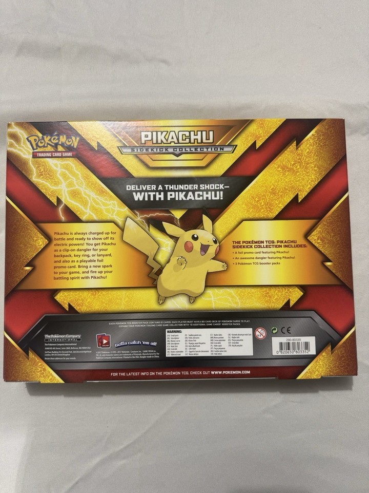 Pokemon TCG Pikachu Sidekick Collection Box 2017 - NEW/SEALED N695 | eBay