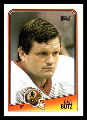 Dave Butz 1988 Topps #18 Washington Redskins | eBay