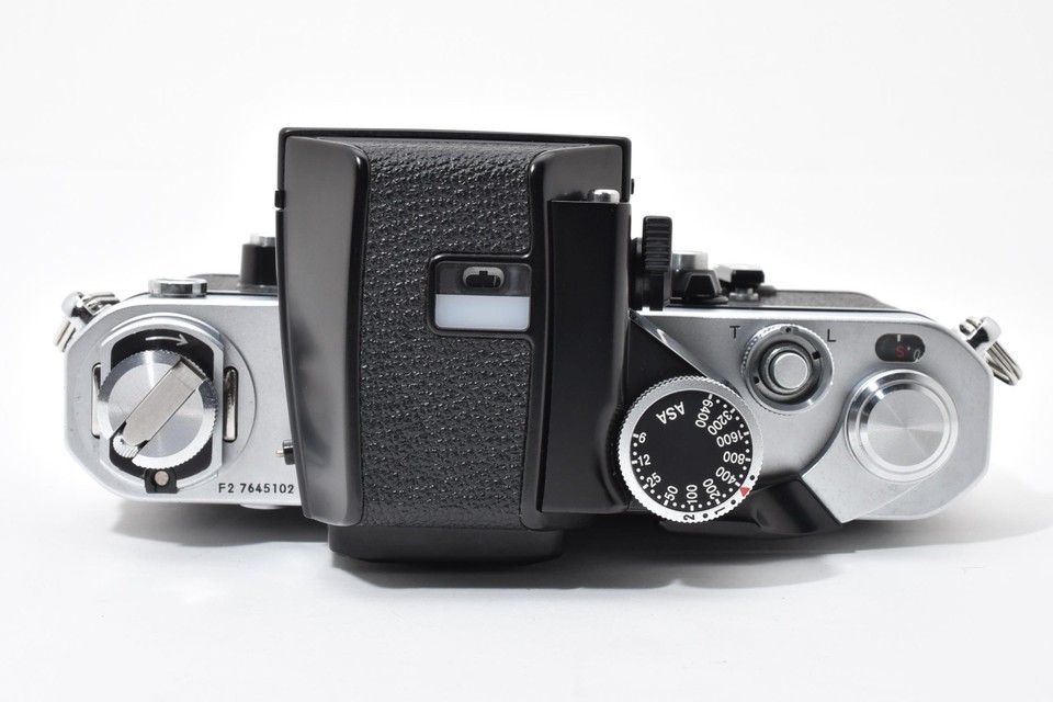 【MINT】 Nikon F2 Silver Eye Level Finder Film Camera Body From JAPAN ...