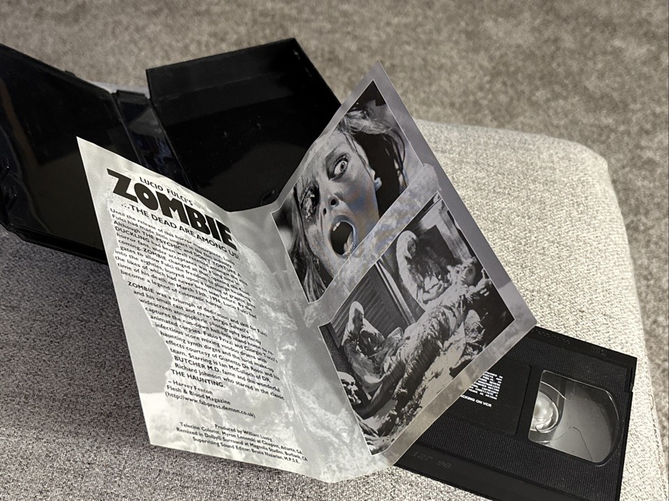 Vintage VHS Zombie The Dead are Among Us 1979 (1998) Lucio Fulci HORROR ...