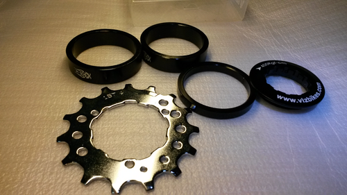 cog 15 teeth with spacers | eBay