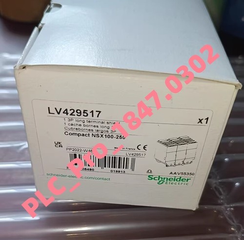 LV429517 Schneider Electric 3P LONG TERMINAL SHIELD for compact NSX100 ...