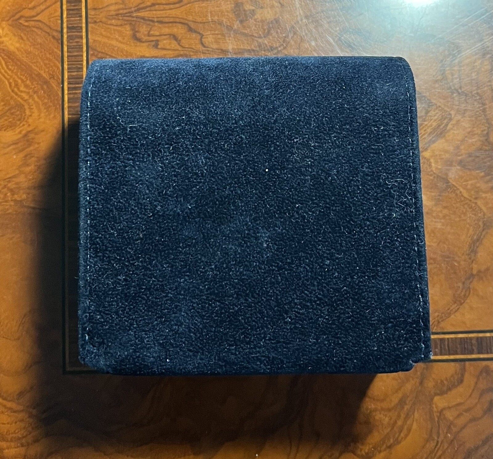 Black Jewelry and Watch velvet pouch Soft Box Snap Button New | eBay